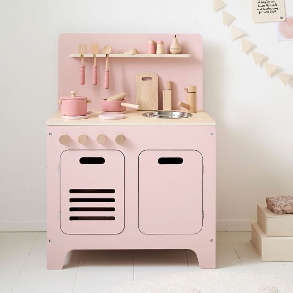 Children wooden play kitchens, kids toy kitchen ️ Petite Amélie