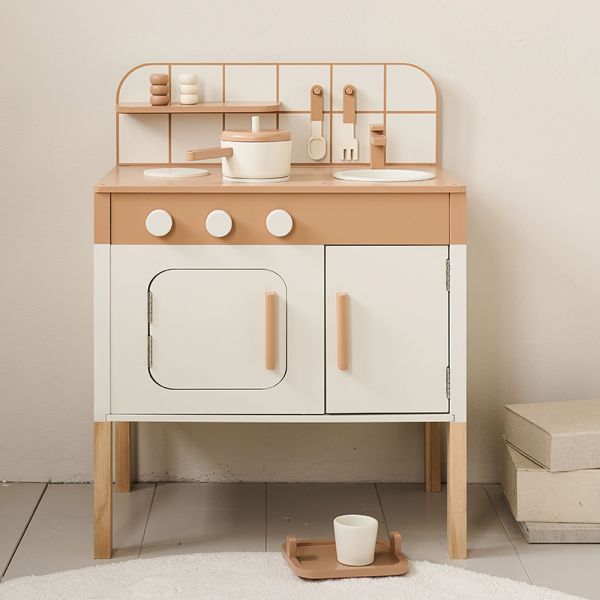 Children wooden play kitchens, kids toy kitchen ️ Petite Amélie