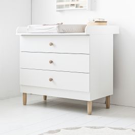 White baby changing unit | Bocca by Petite Améliet | Wooden