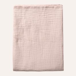 Soft pink muslin flat sheet 75 x 100 cm ️ Petite Amélie